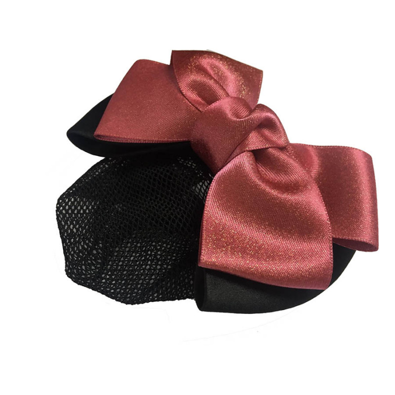 Ribbon Hair Net with Clip