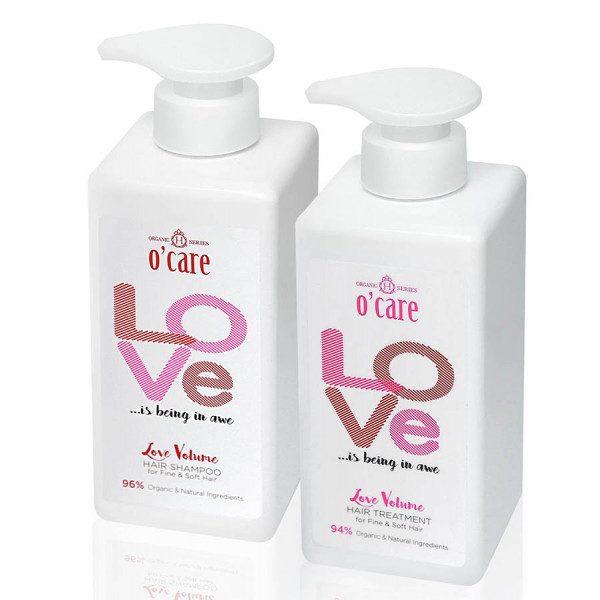 O'CARE Love Volume Hair Shampoo + Treatment (Ideal for fine & soft hair)